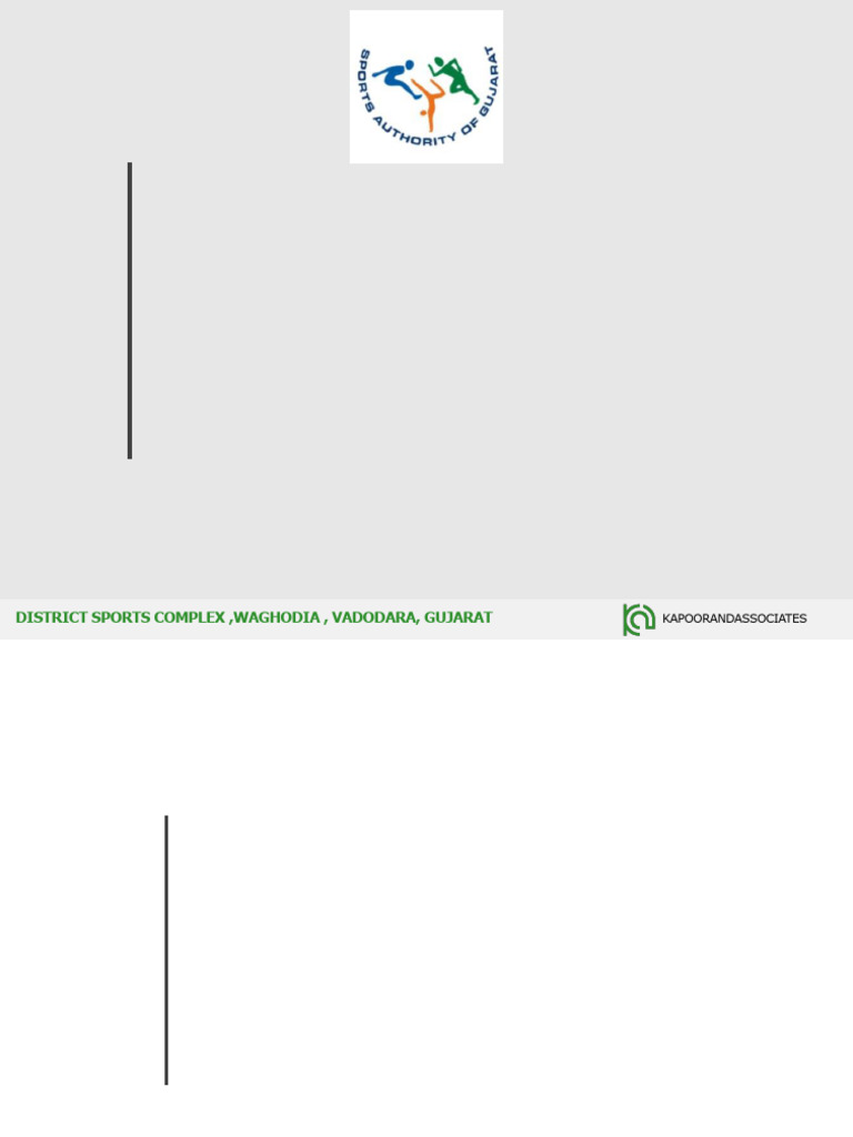 District Sports Complex Waghodia Vadodara 09-11-2024 | PDF | Building ...