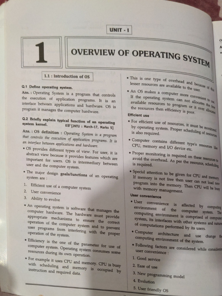OS UNIT 1 DECODE | PDF | Operating System | Input/Output