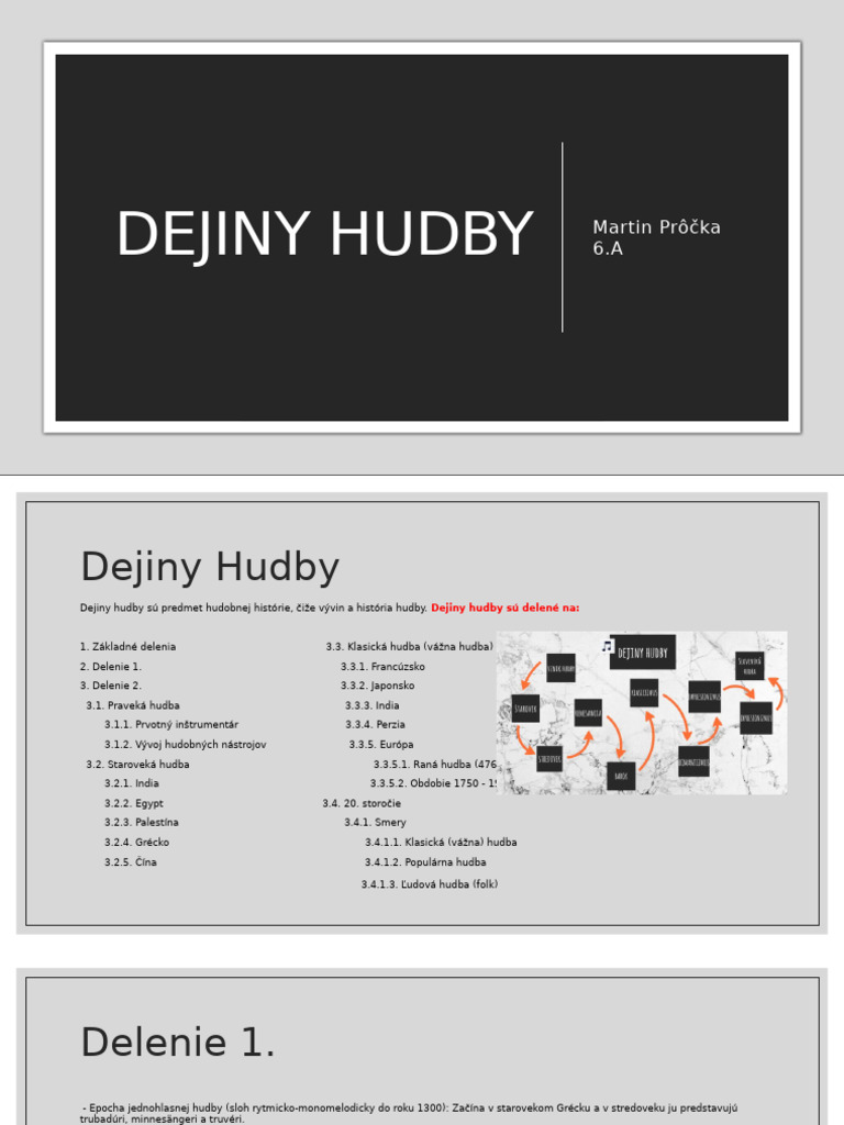 Dejiny Hudby | PDF