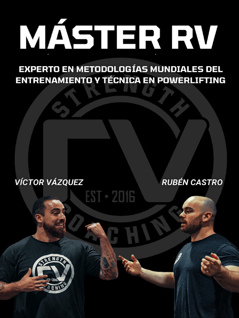 Indice Master RV Programación | PDF