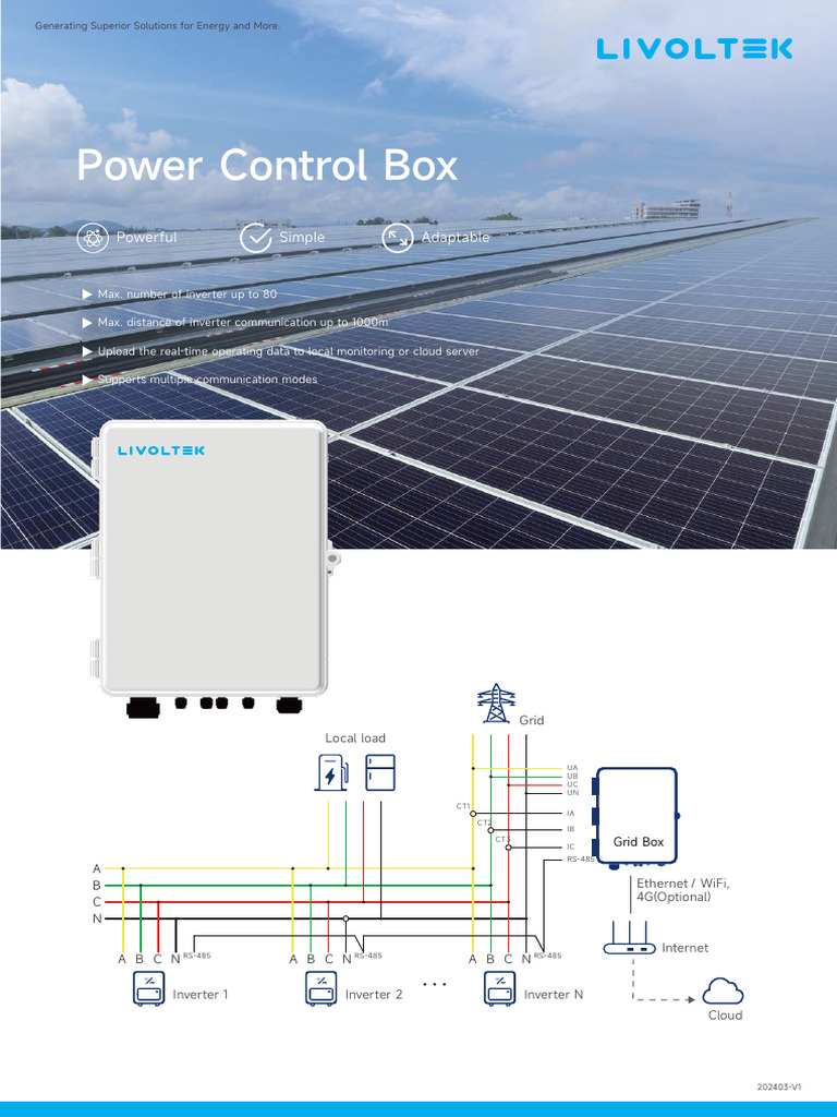Datasheet - Grid Box - EN - V1.0 | PDF | Power Inverter | Electrical Grid