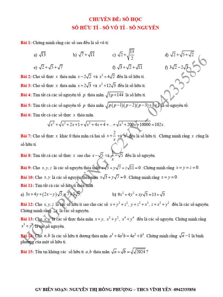 BTVN HSG Toan 7. 30.9 | PDF