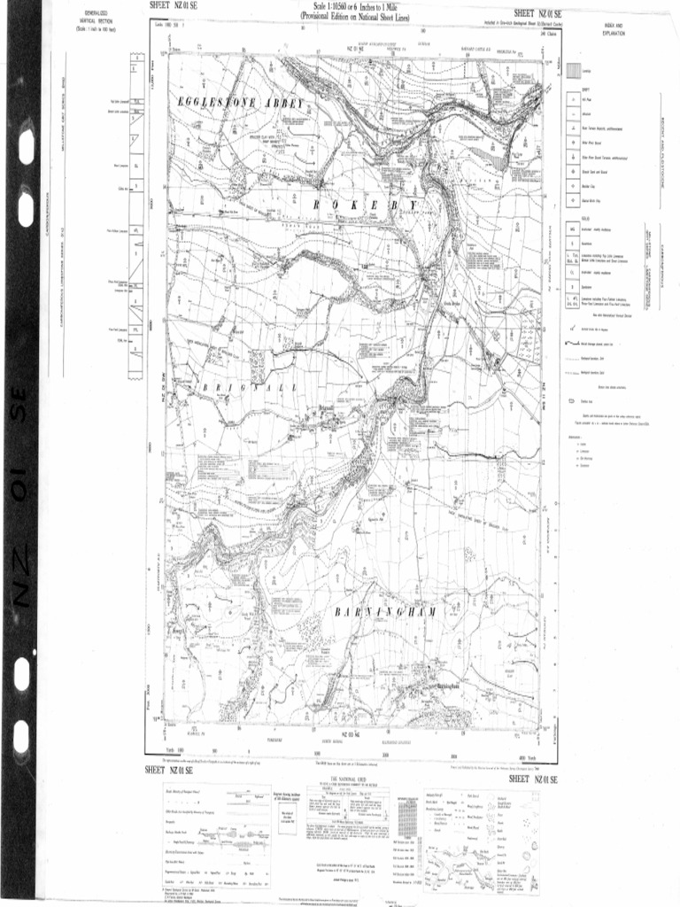 BGS 1:10,000 - Nz01se | PDF