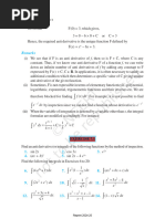 A Level Maths Integration | PDF