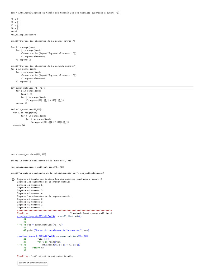 Matrices.ipynb - Colaboratory | PDF