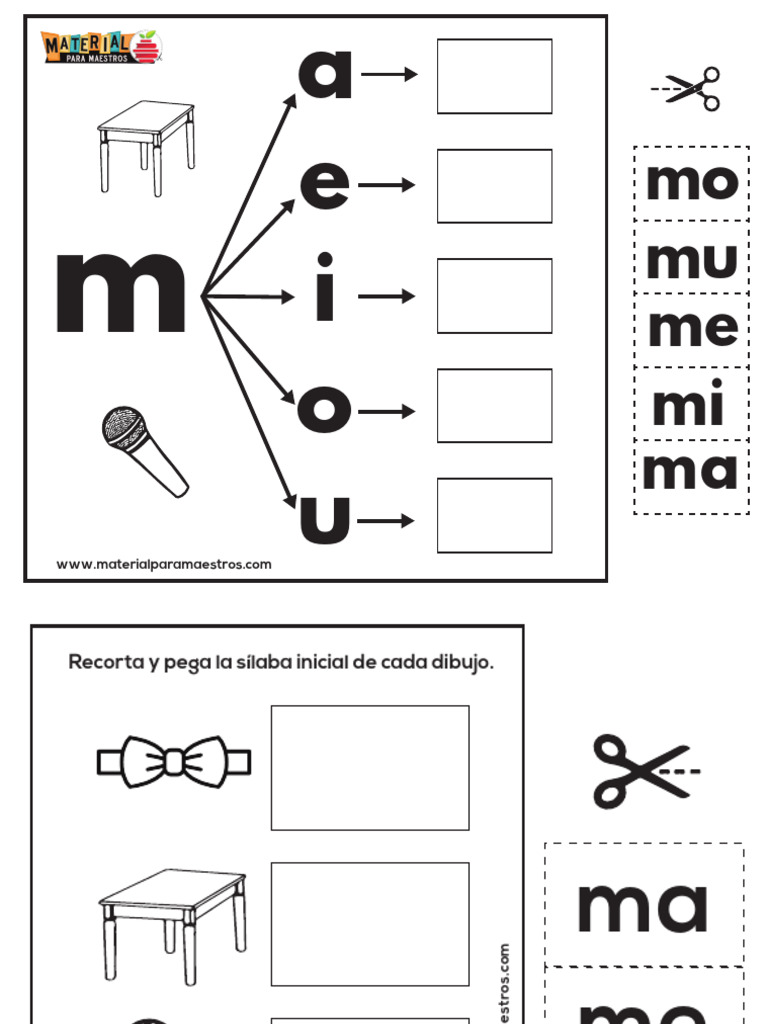 Cuadernillo Para Ensenar a Leer | PDF