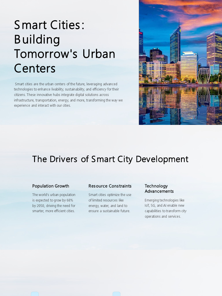 Smart City Sustainable Development Strategies | PDF | Infrastructure ...