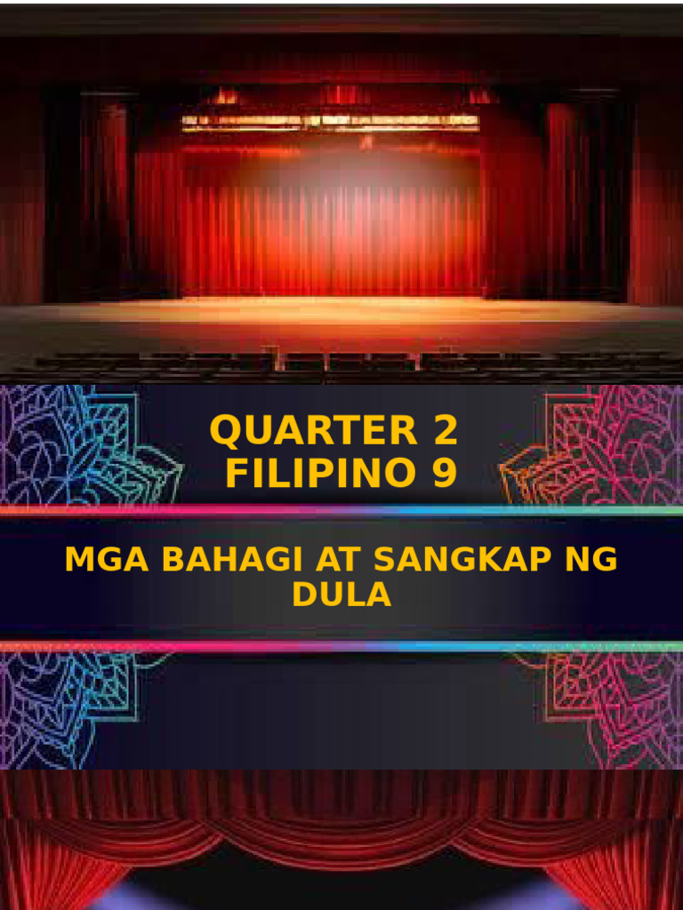 Fil 9 - Quarter 2 - Modyul 6 - Dula | PDF