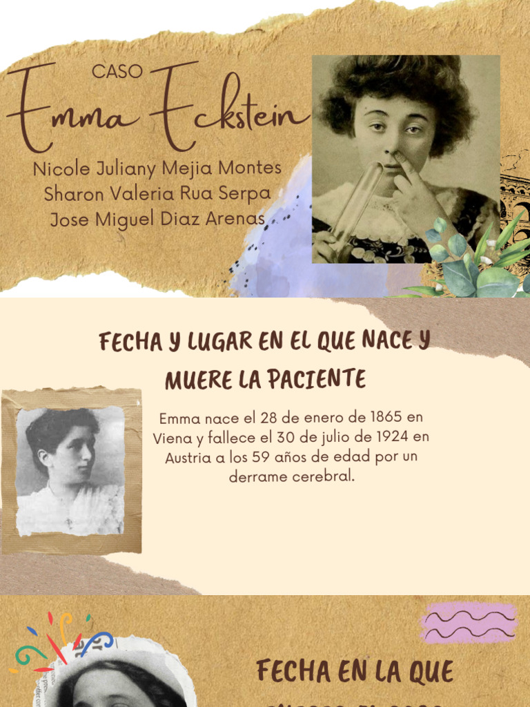 Emma Eckstein | PDF | Enfermedades y trastornos | Especialidades Medicas
