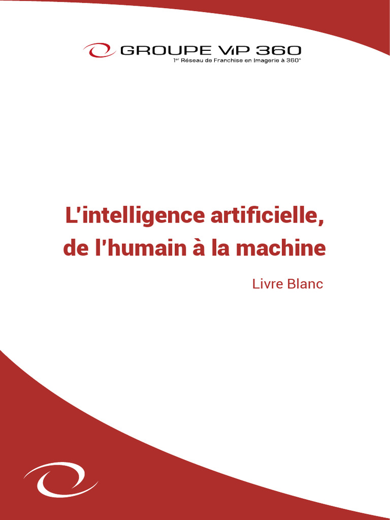 L’intelligence artificielle, de l’humain à la machine | PDF | Intelligence artificielle ...