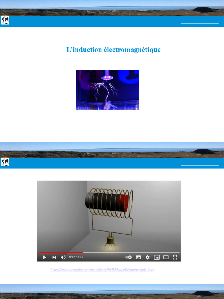 Cours Induction V2 | PDF | Champ magnétique | Champ (physique)