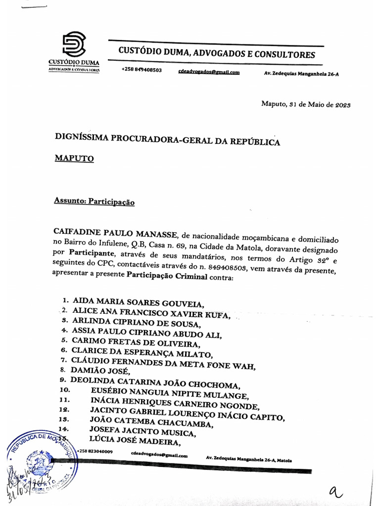 Caifadine Notifica Camaradas | PDF