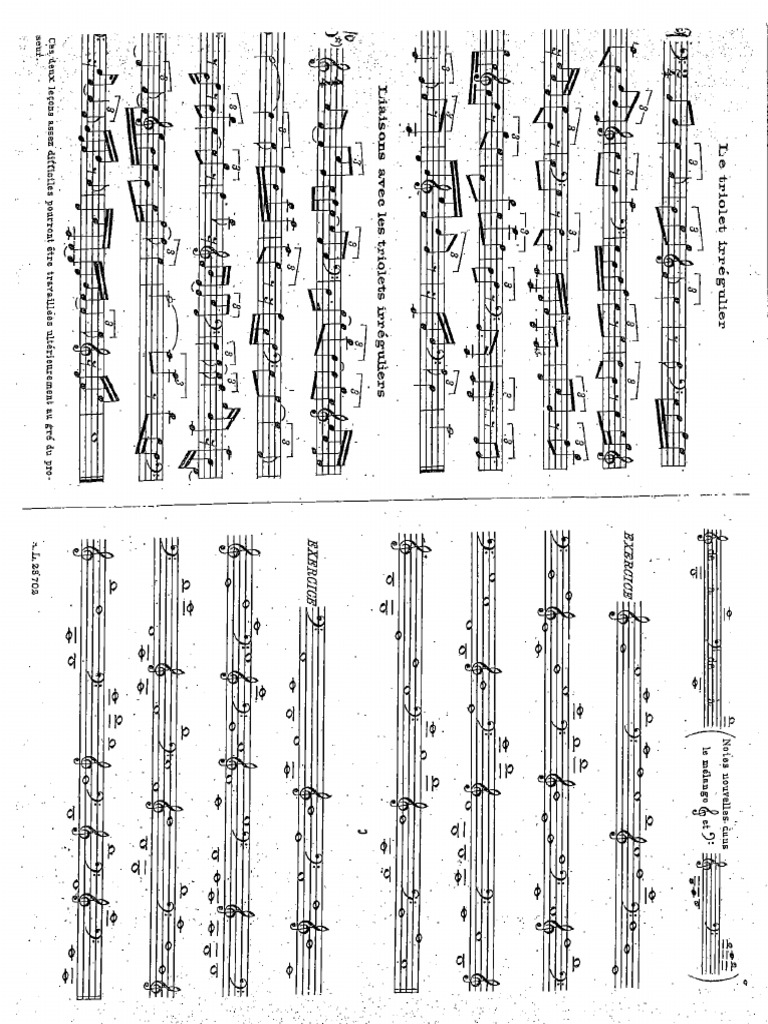 Rhythm Handout III (Exercise 9, 10, and Solfege Reading) | PDF