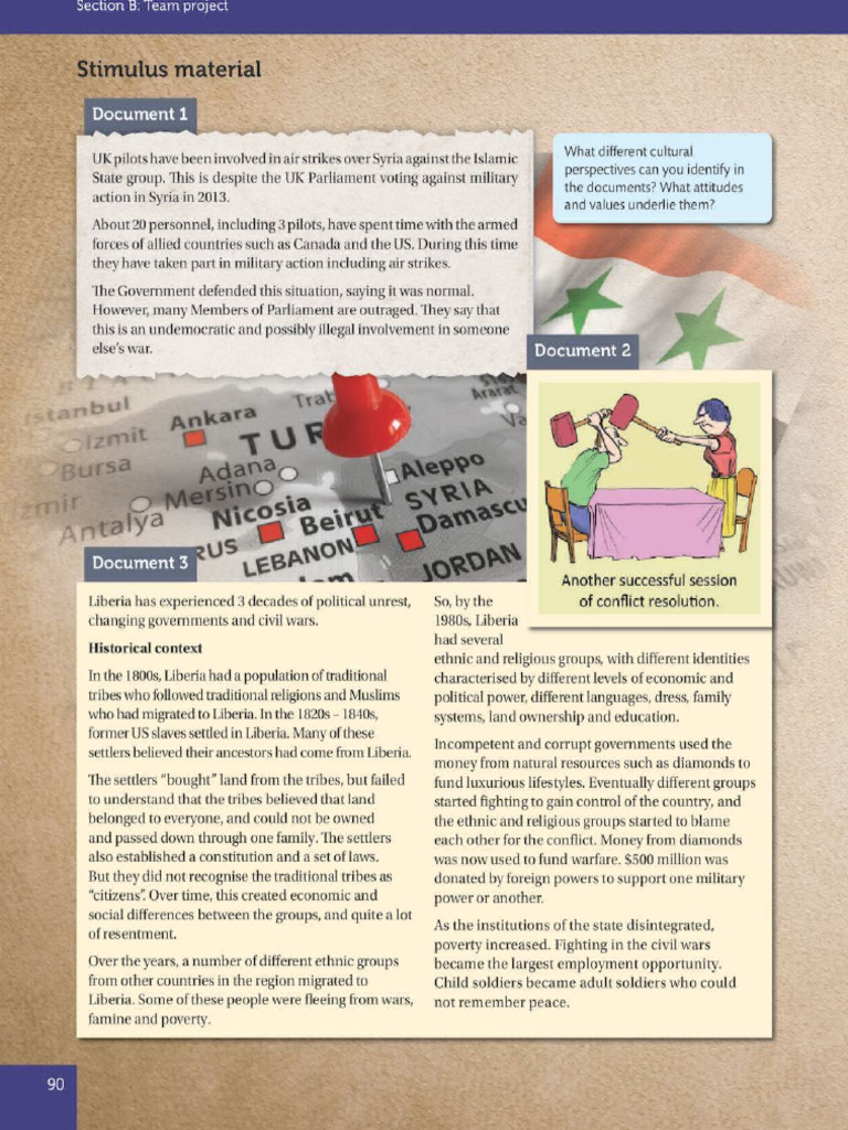 Conflict Written Documents | PDF