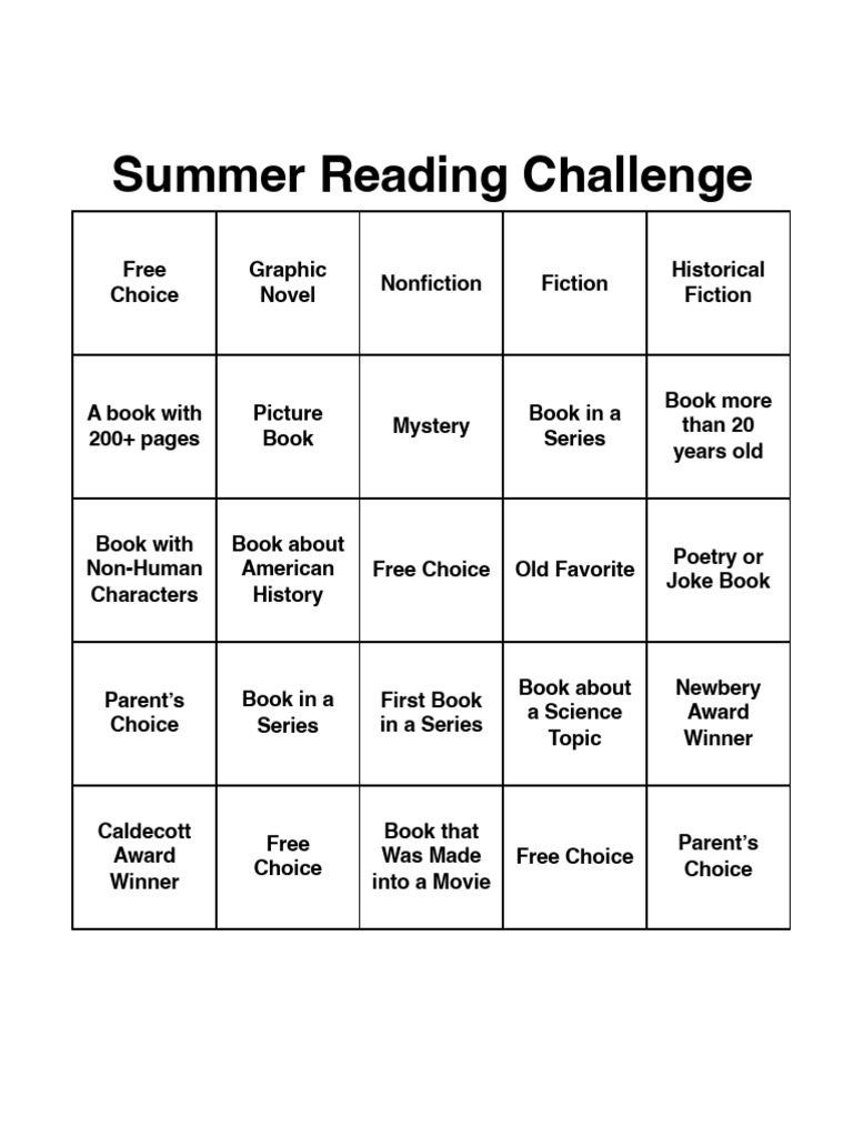Reading Challenge | PDF