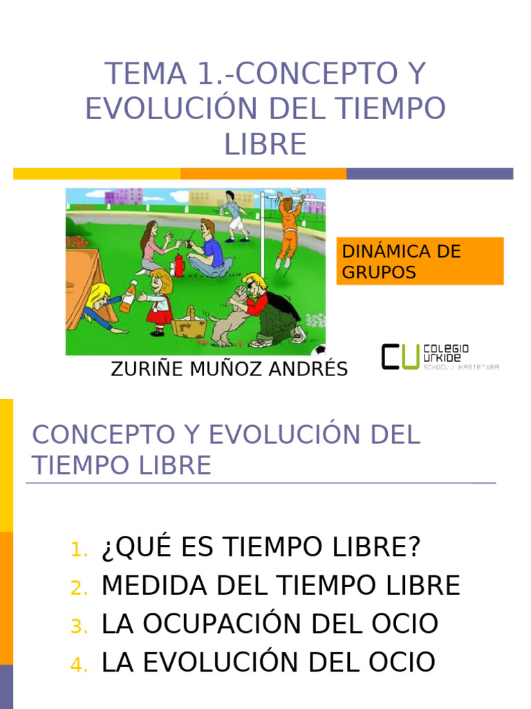 Evolución y Concepto del Tiempo Libre | PDF | Ocio
