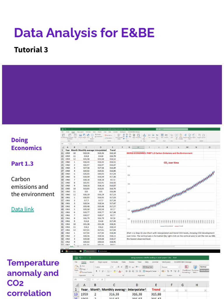 Data Analysis W3 Tutorial | PDF