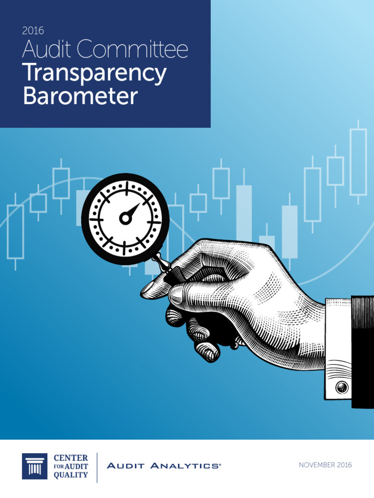 CAQ 2016-Audit-Committee-Transparency-Barometer | PDF | Audit | Audit ...