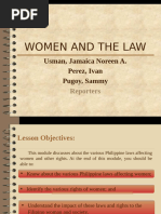 ARGUMENTATIVE MANIFESTO Women Should Be Involved in Political Affairs ...