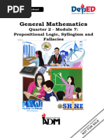 LOGIC MIDTERM Exam | PDF | Proposition | Logic