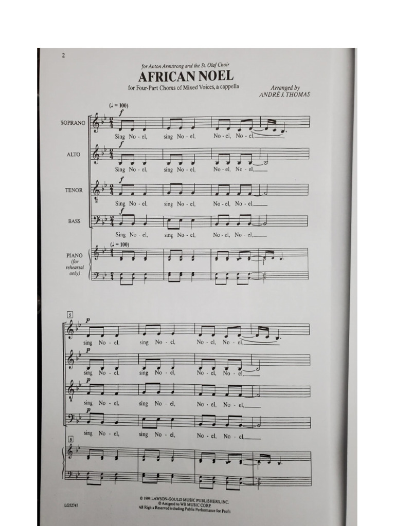 African Noel - Complete | PDF