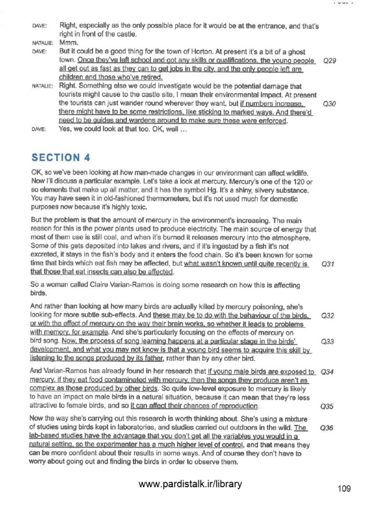 Transcript - The Effects of Environmental Change On Earth | PDF