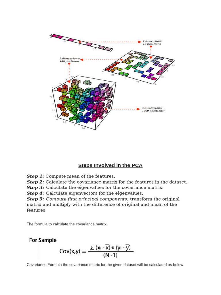 PCA Principle Component Analysis | PDF