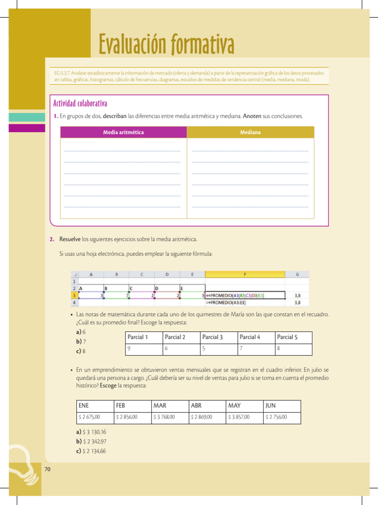 Texto-2do-BGU-Emprendimiento-y-Gestionhojitas | PDF | Mediana | Matemáticas
