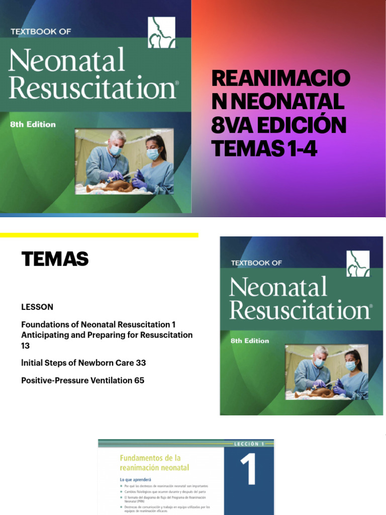 Reanimación Neonatal: Fundamentos y Proceso | PDF | Reanimación ...