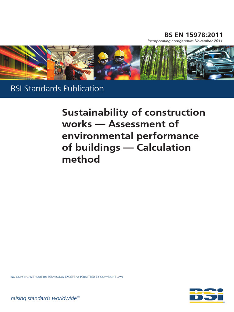 BS en 15978 | PDF