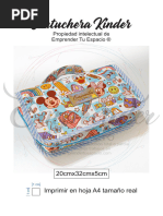 Moldes de Cartucheras para Imprimir | PDF