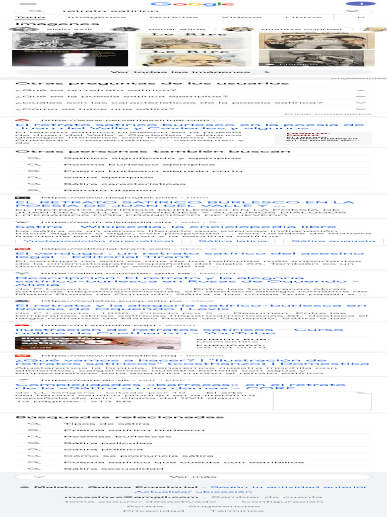Retrato Satirico - Buscar Con Google | PDF | Sátira
