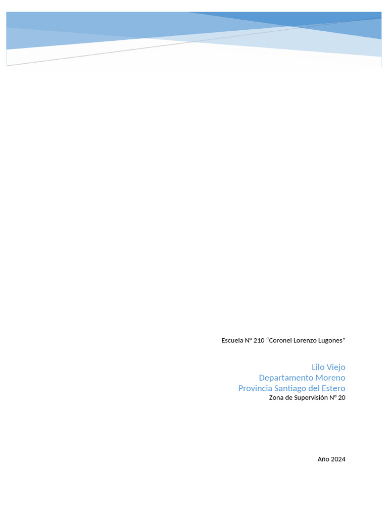 INFORME EDIFICIO ESCOLAR 2023 | PDF