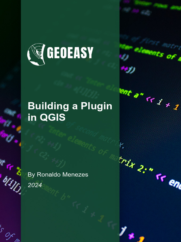 66e9b19de352fc6ec42d5b1a - Building A Plugin in QGIS - Geoeasy | PDF ...