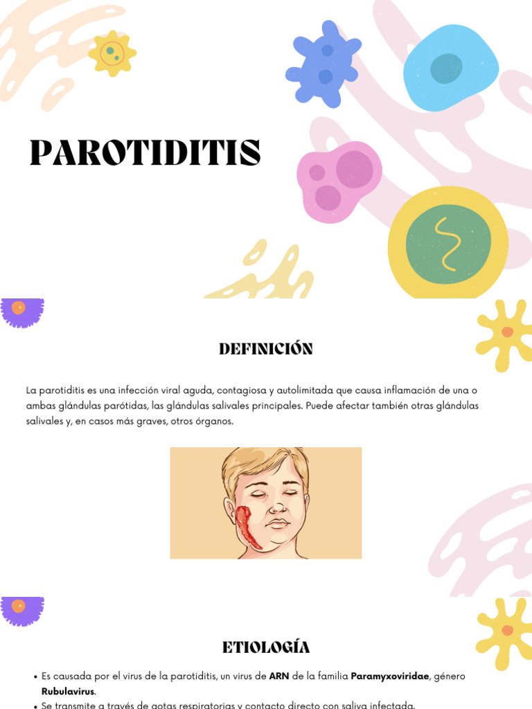 Parotiditis: Causas, Síntomas y Tratamiento | PDF | Virus ...
