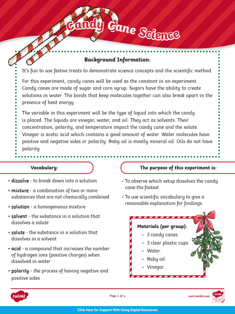 Macee Laird - Digital Candy Candy Science Exploration | PDF | Solvation ...