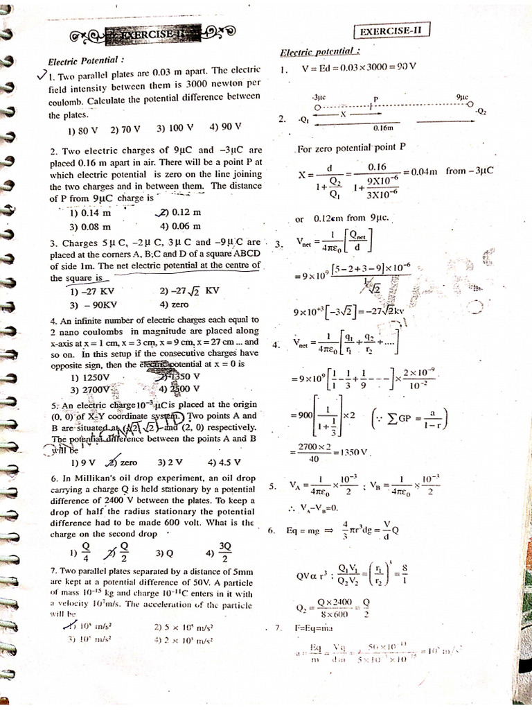 Potential Capacitance OBJ | PDF