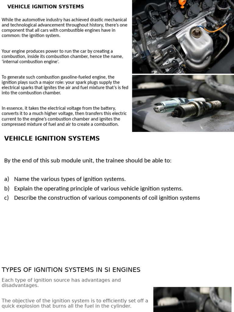 Si Engine Ignition Systems | PDF | Ignition System | Inductor