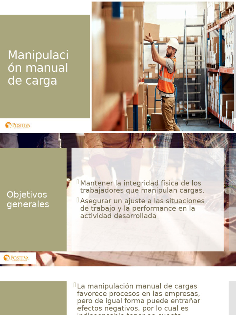 Manipulación Manual de Carga | PDF