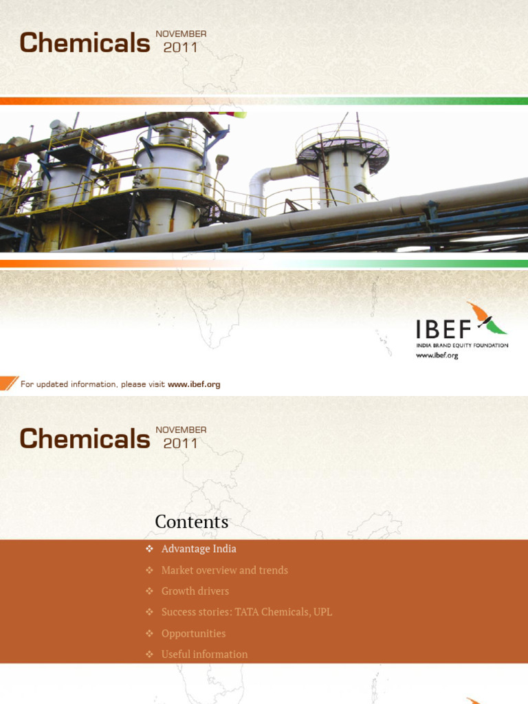 Indian Chemical Industry Insights | PDF | Chemical Industry | Dye