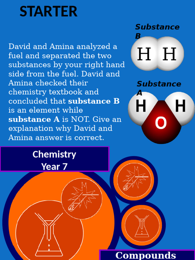 compounds and mixtures year 7 chemistry | PDF