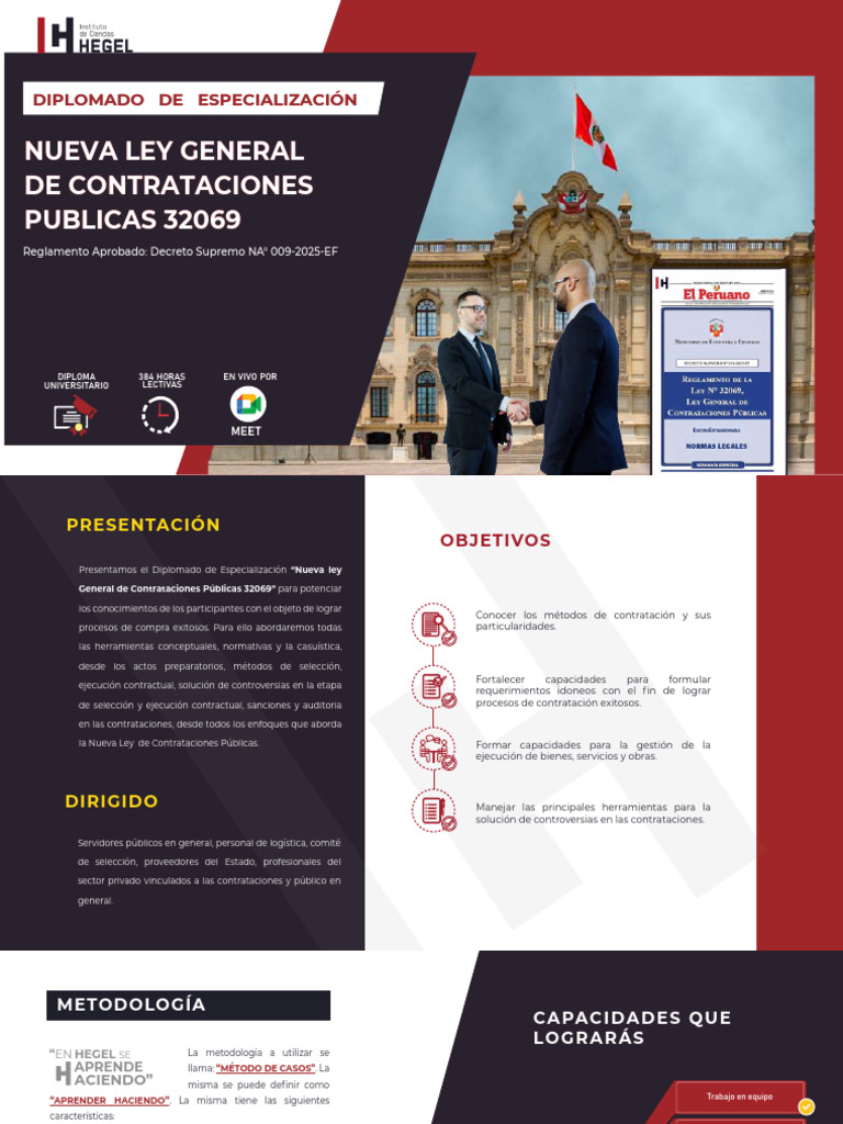 Dece 2025 Brochure Nueva Ley | PDF | Arbitraje | Salón de clases