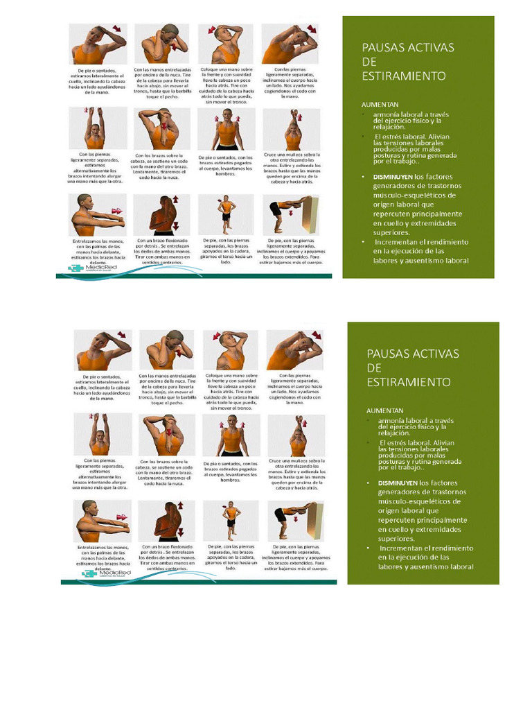 Pausas Activas 2025 | PDF