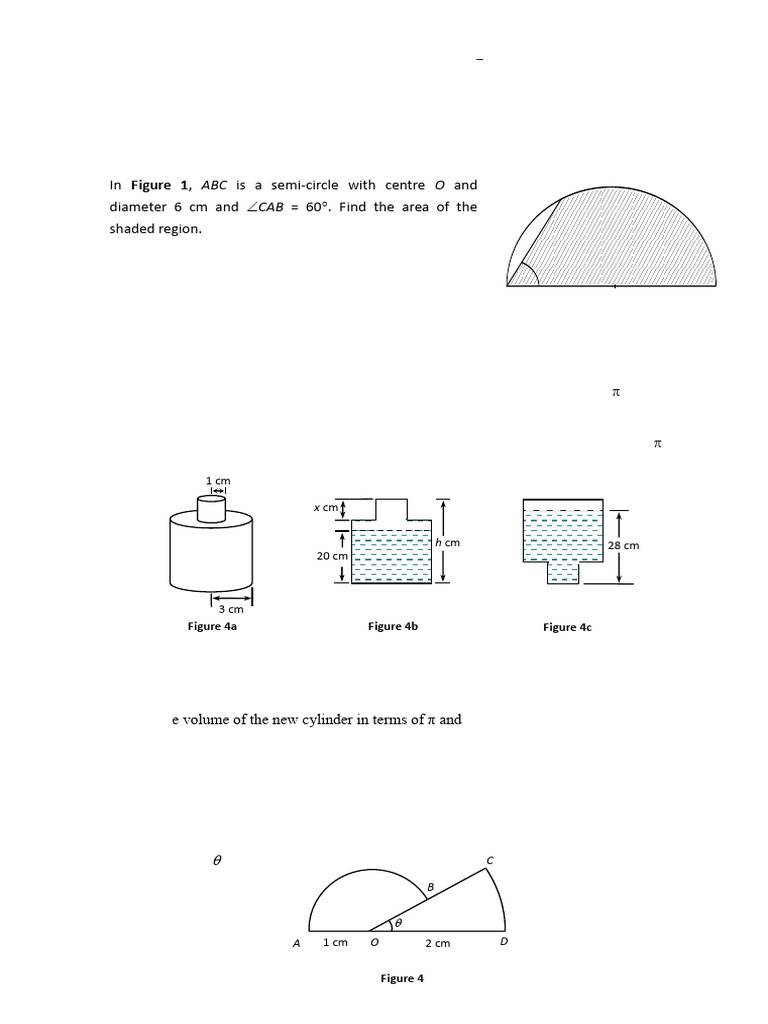 Good Hope School 11-16-2B Ch.11 Areas Volumes II CQ | PDF | Classical ...