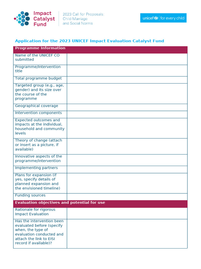 Application Template | PDF