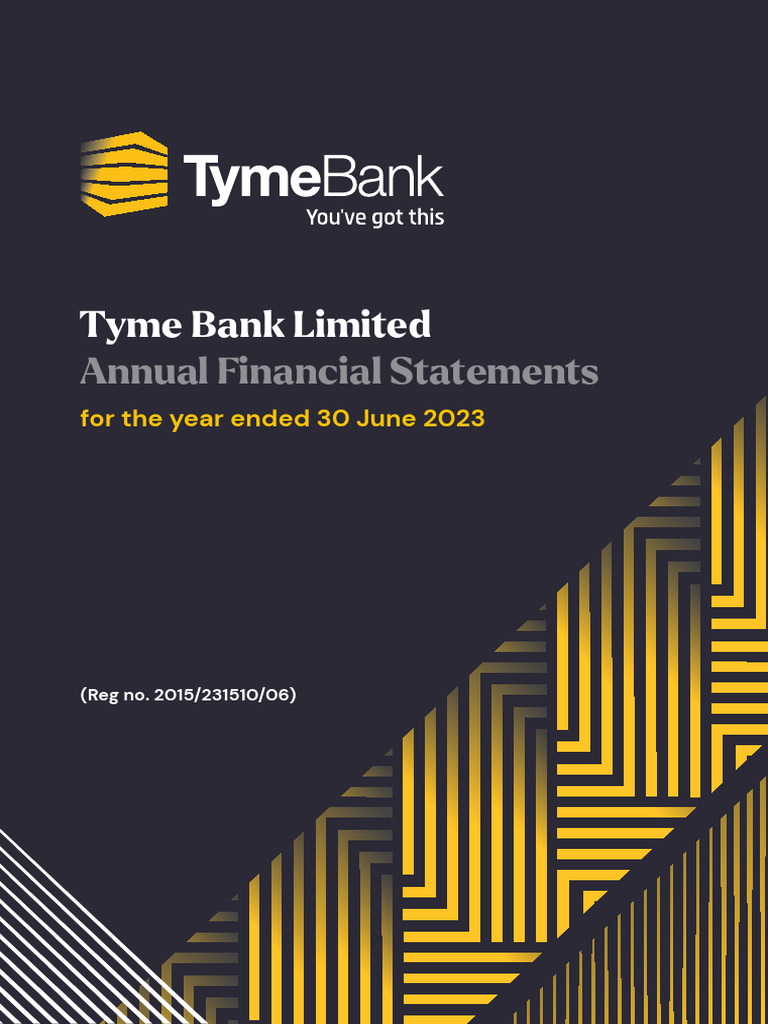 TymeBank Limited AFS | PDF | Internal Control | Audit