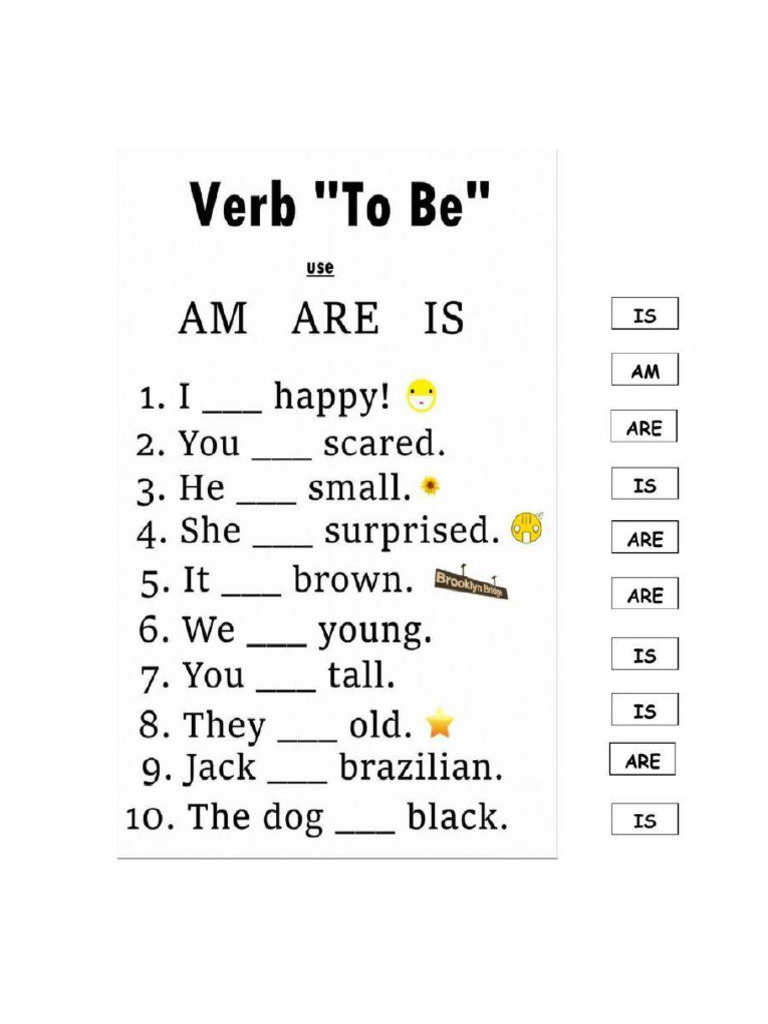 Verb To Be | PDF