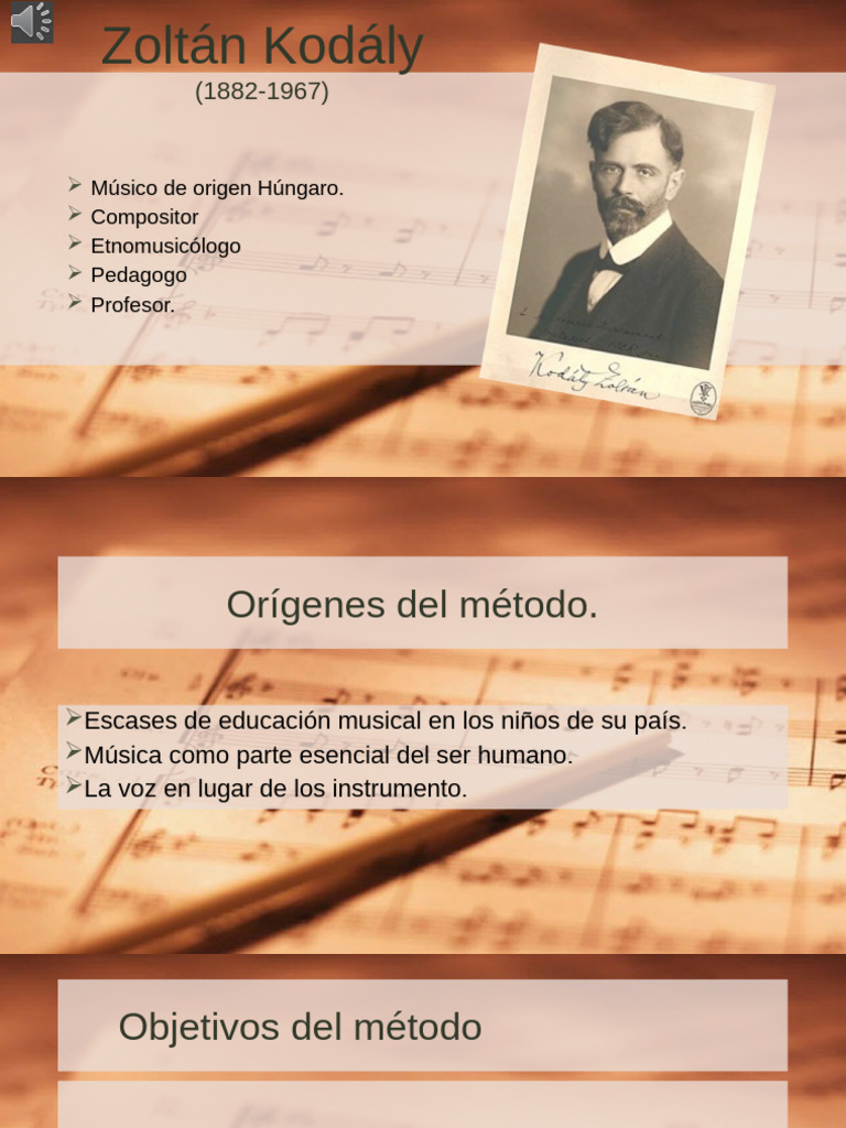 Método Kodály en Educación Musical | PDF