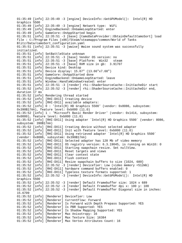 World of Tanks Blitz Graphics Settings | PDF | Computing | Computer ...