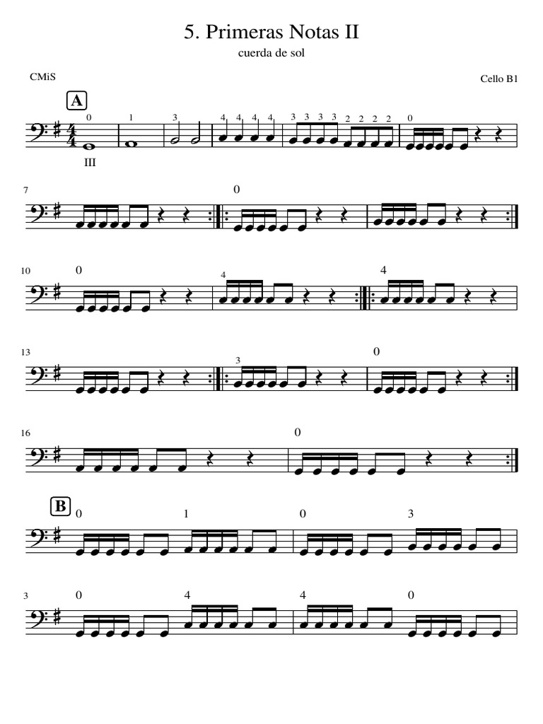 Primeras - Notas 2 | PDF